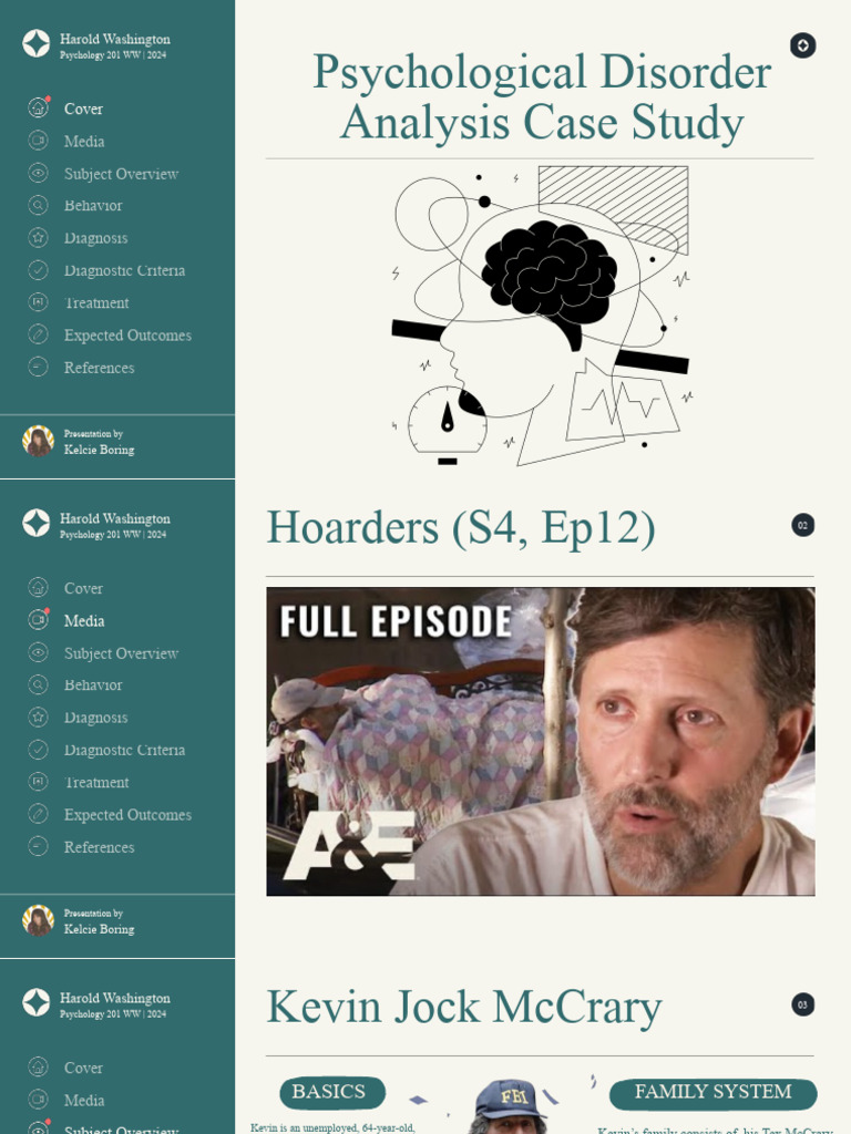 KB Reupload Case Study #2 Psychological Disorder Analysis 2 | PDF ...
