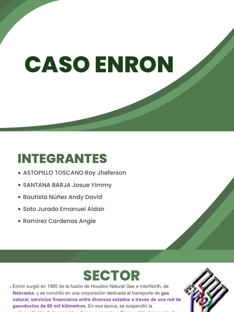 Sector y Caracteristicas | PDF | Enron | Economias
