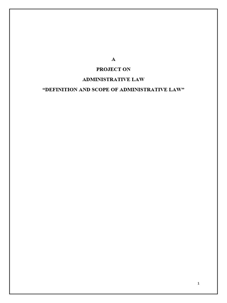 Administrative law | PDF | Administrative Law | Rulemaking
