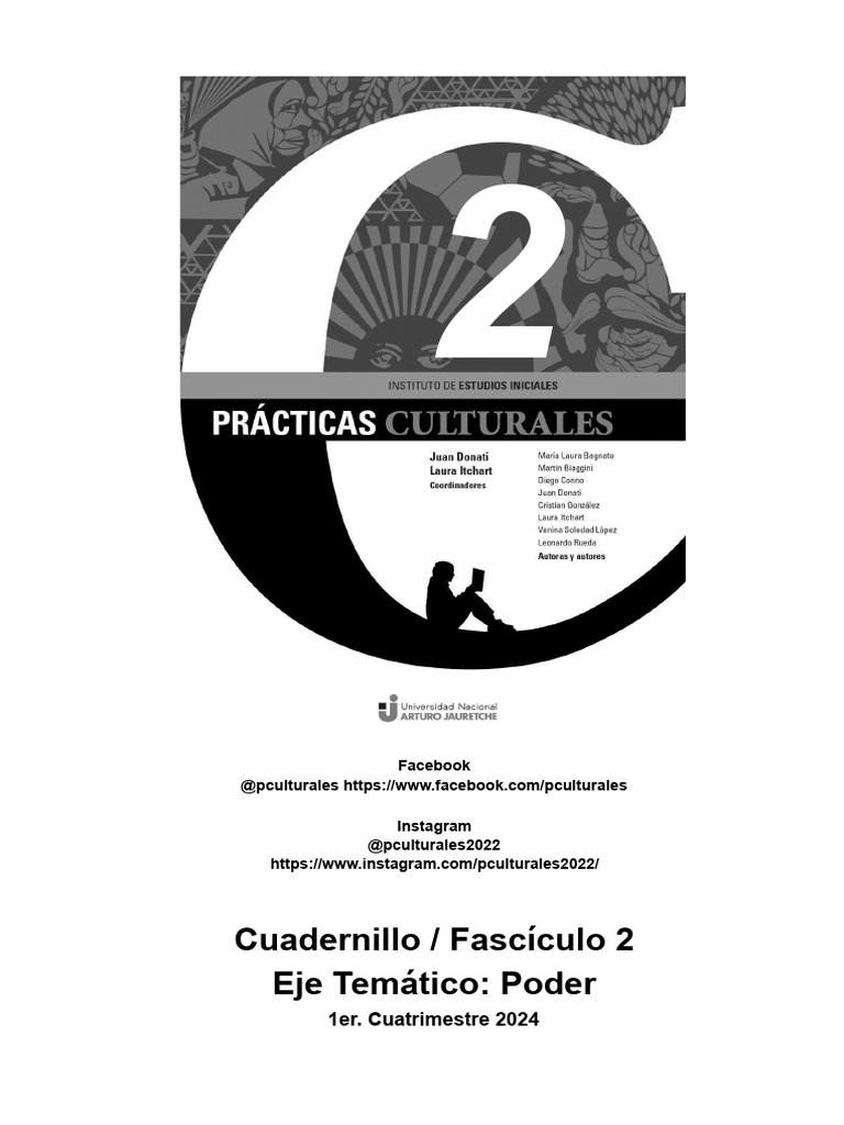 PC - Cuadernillo 2024 - Fascículo 2 - Eje Temático Poder | PDF | Ideologías | marxismo
