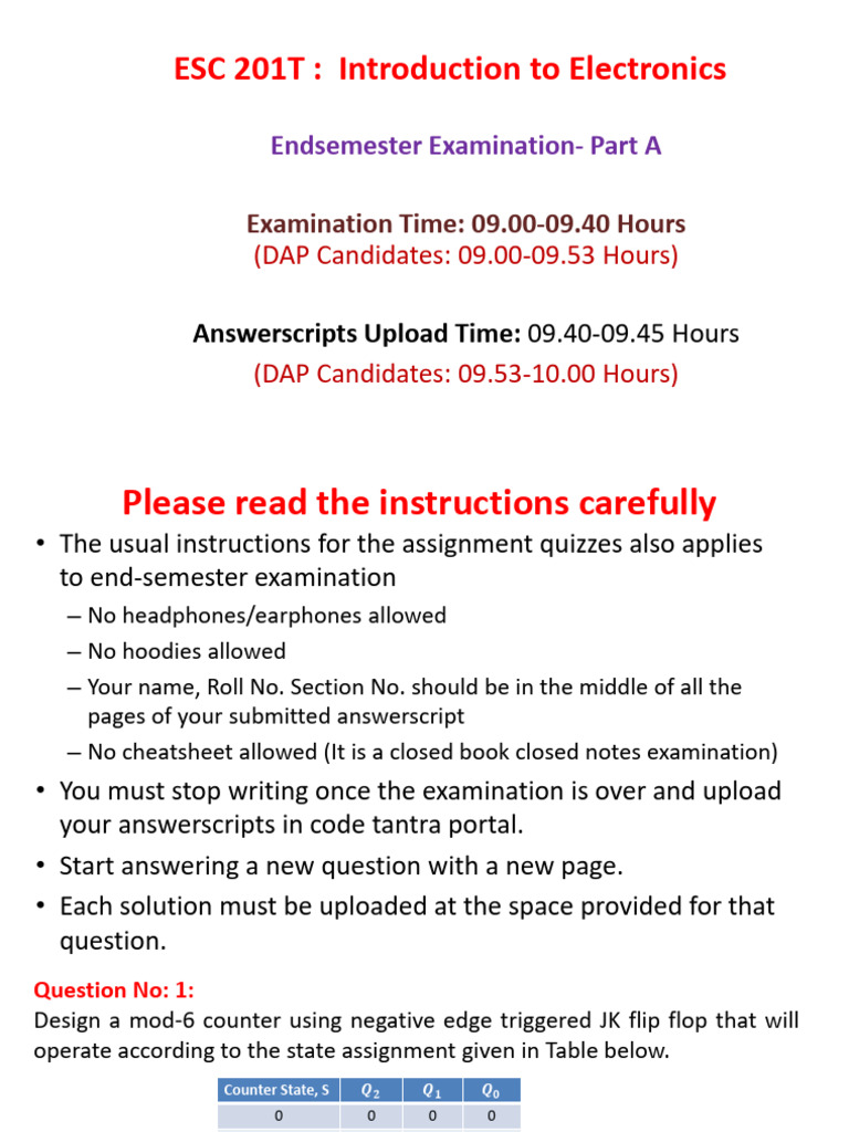 Endsem 2020 II A | Download Free PDF | Logic Gate | Operational Amplifier