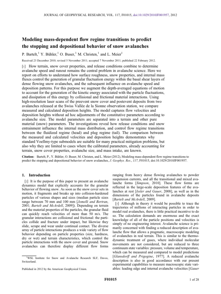 Artigo - Modeling Mass Dependent Flow Regime Transitions To Predict To ...