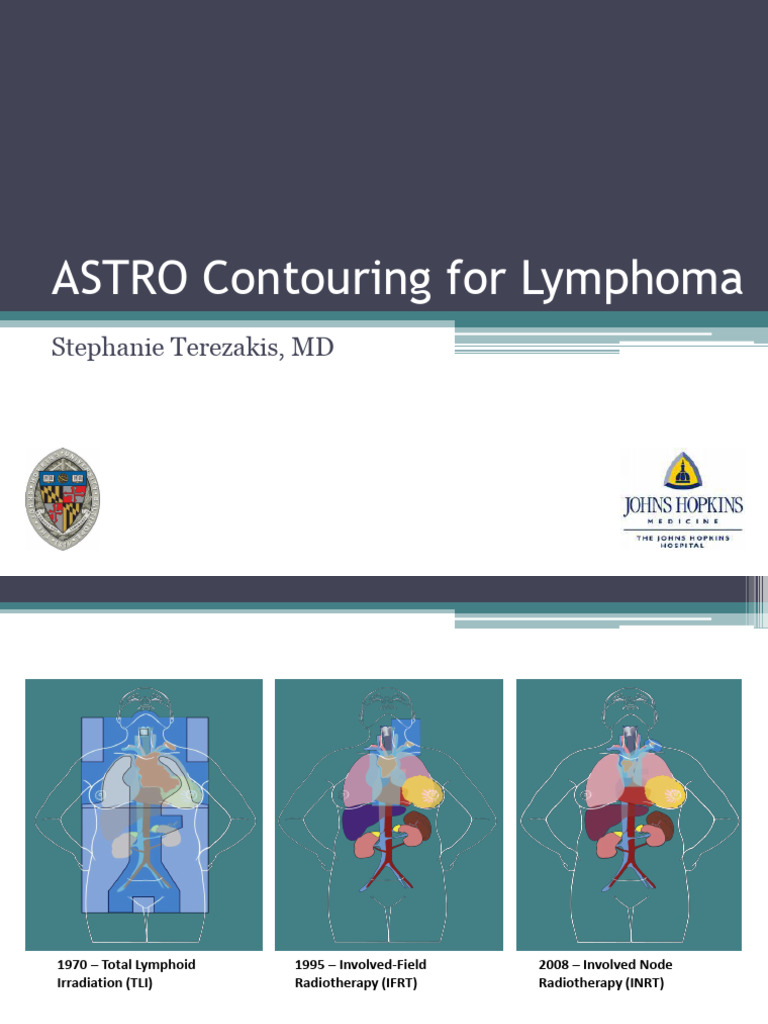 ASTRO Contouring For Lymphoma | PDF | Lymphatic System | Radiation Therapy