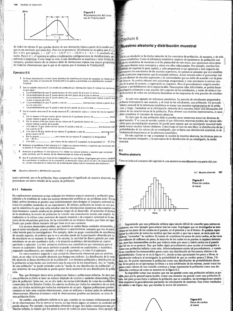 Muestreo Aleatorio y Distr Muestral Chao, Lincoln | PDF