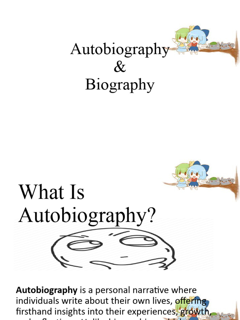 Autobiography | PDF | Biography | Narrative
