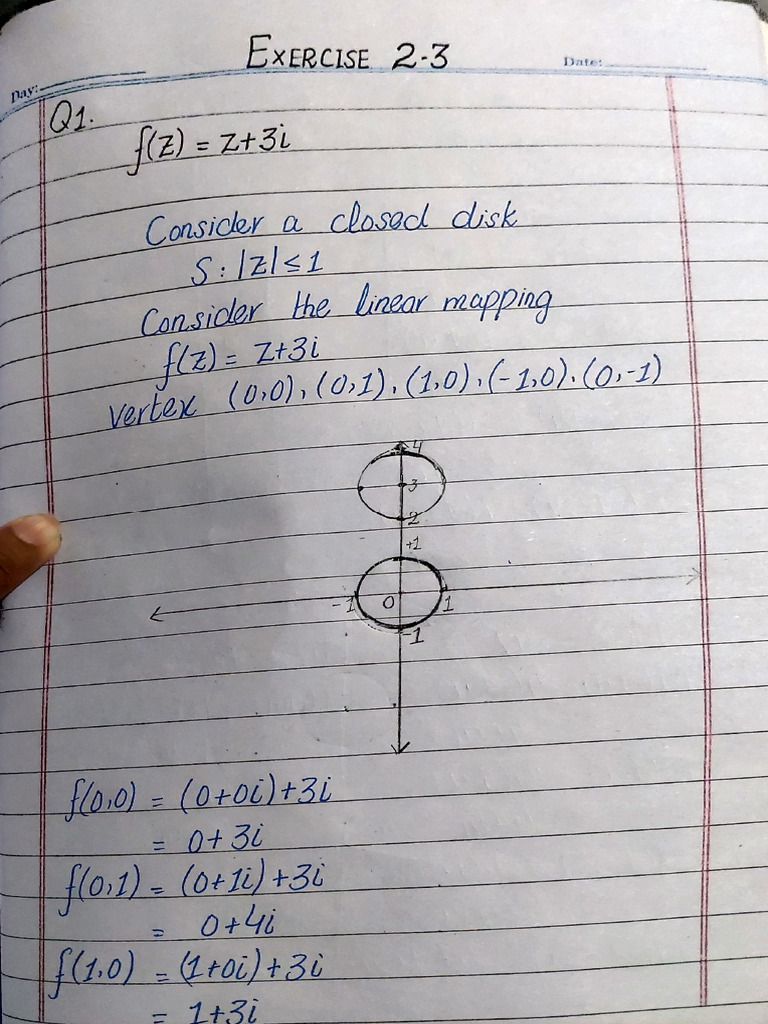 Complex Analysis 2 Exercise 2.3 شانی | PDF