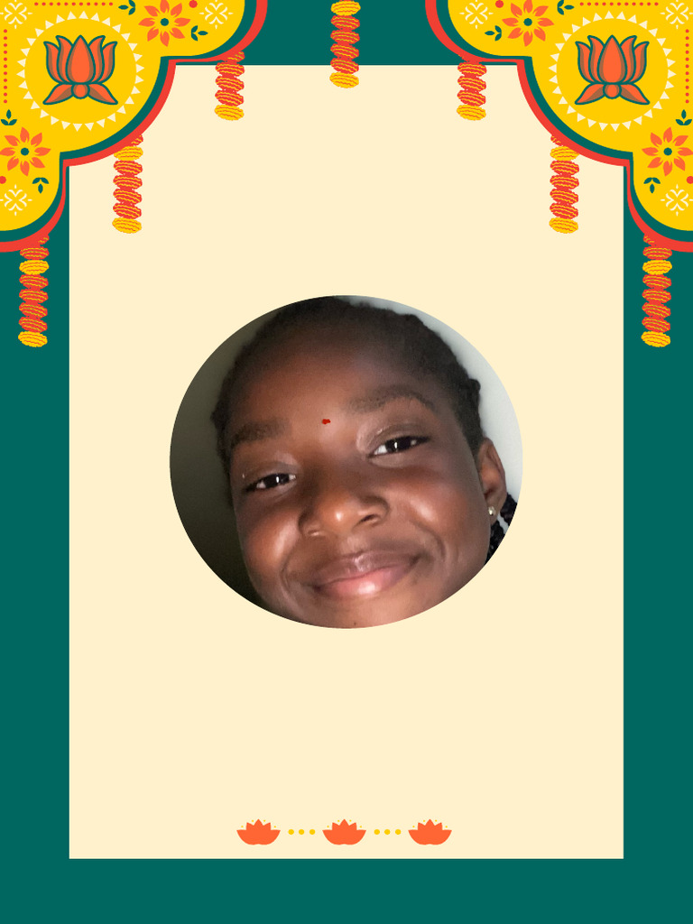 Green and Yellow Illustrative Traditional Indian Page Border | PDF