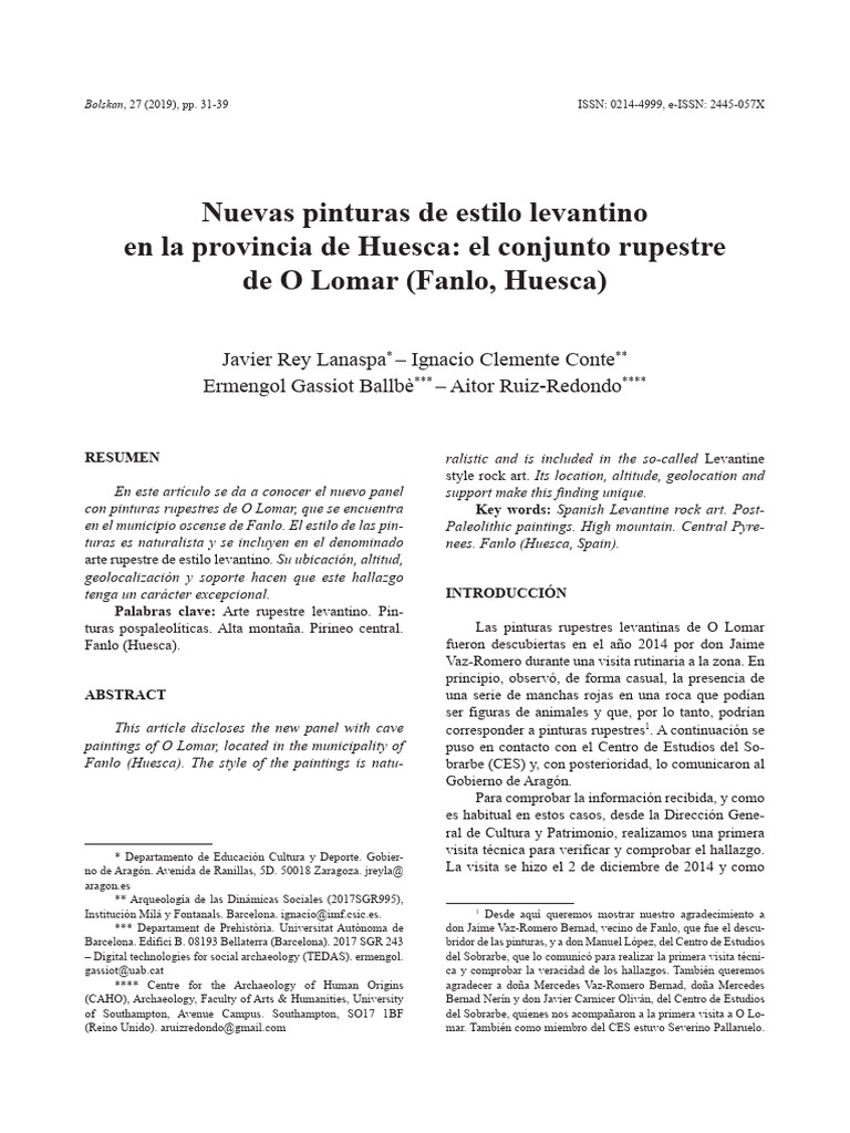 Cierva Ordesa | PDF | Arte roquero | Color