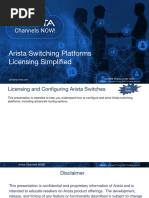 Arista Support & Community Overview | PDF | Internet Forum | Websites
