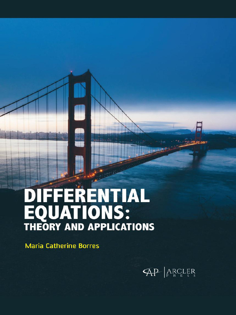 Differential Equations - Theory and Applications | PDF | Differential Equations | Equations