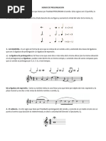 Tipos de barras de compás musical | PDF