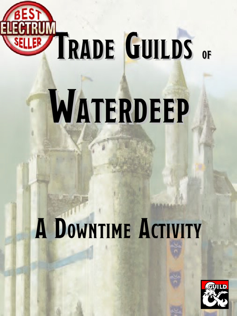 2060943-Trade Guilds of Waterdeep 1.6 | PDF | Wizards Of The Coast | Guild
