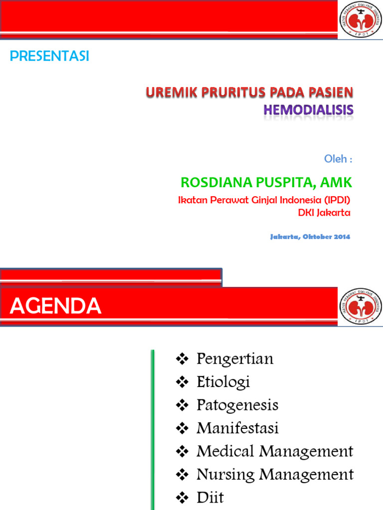 Uremik Pruritus Pada Pasien HD | PDF