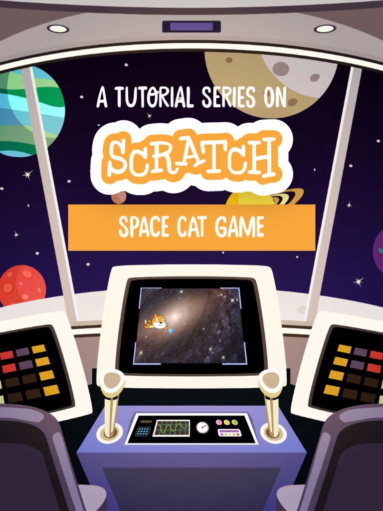 Scratch Tutorial PDF Flying Cat and Rocket Landing | PDF | Scratch ...