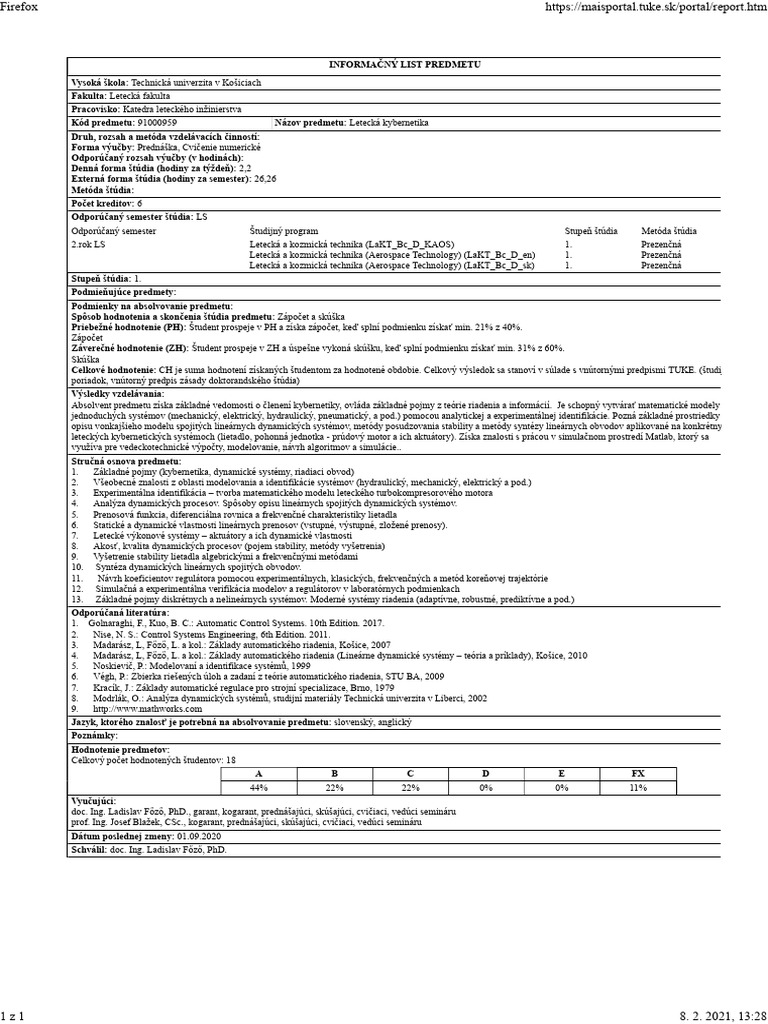 IL Letecka Kyberentika LS - LaKT-2 BC - 91000959 | PDF