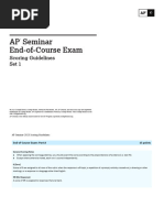 Ap22 Apc Seminar Eoc B | PDF | Argument | Reason