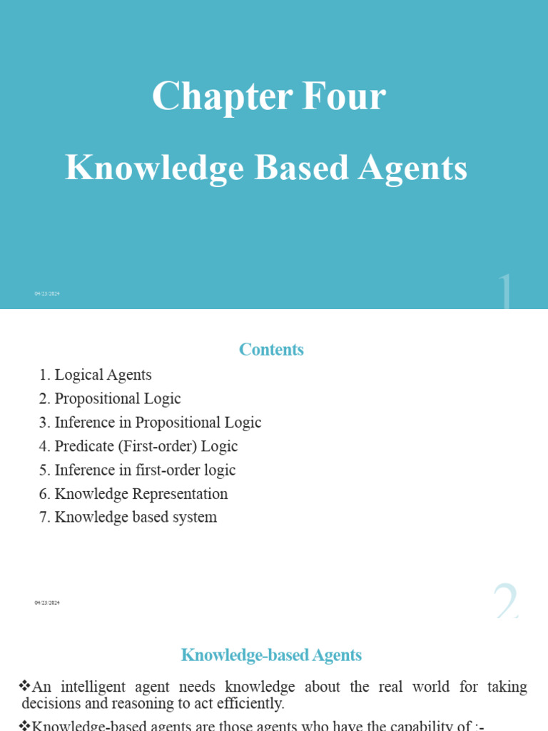 Chapter Four Full | PDF | Logic | Inference