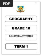 Geography Grade 10 Population Test | PDF | Xenophobia | Environmental ...