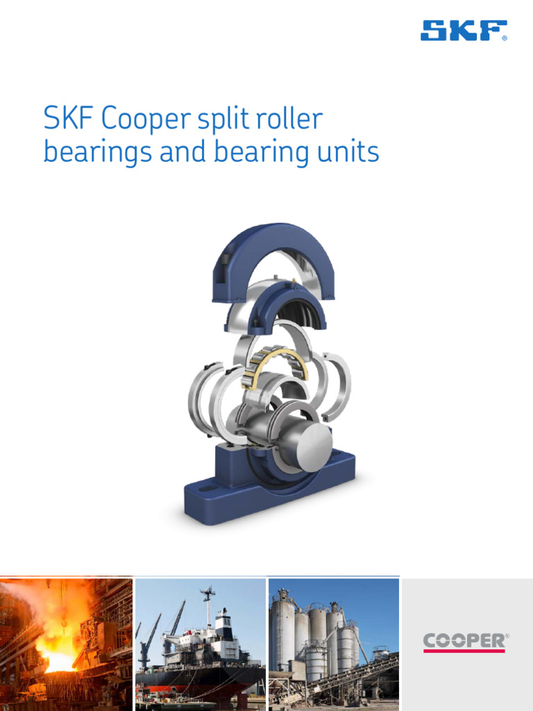EN - SKF Cooper Split Roller Bearings and Bearing Units | PDF | Bearing ...