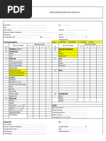 Highrise Slab Concrete Pouring Checklist | PDF | Concrete | Civil ...