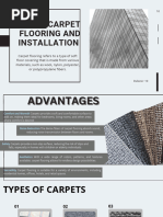 Method Statement For Carpet Tile Installation | PDF | Flooring | Carpet