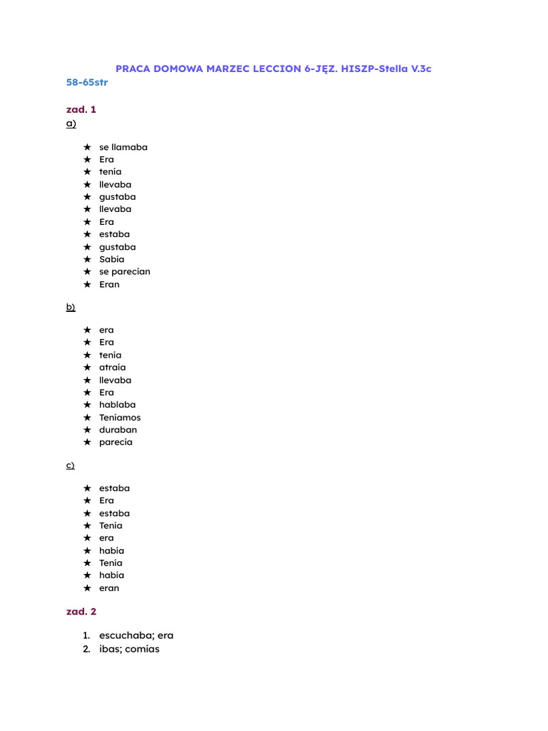 Pr. Dom. (Marzec) Leccion 6-Jęz | PDF