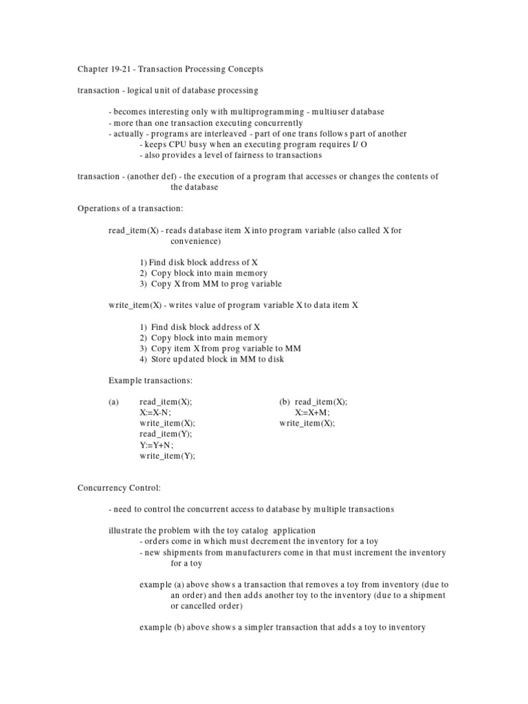 ch17 19 | PDF | Database Transaction | Databases