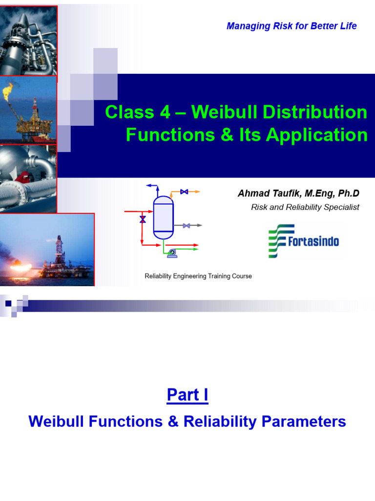 Class 4 Weibull Distribution Function And Its Application Pdf Reliability Engineering