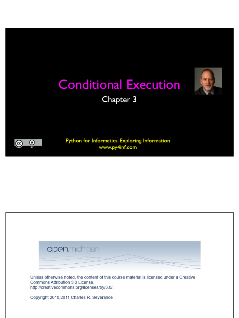 Py4Inf 03 Conditional | PDF | Boolean Data Type | Computer Science Py4Inf 03 Conditional | PDF | Boolean Data Type | Computer Science