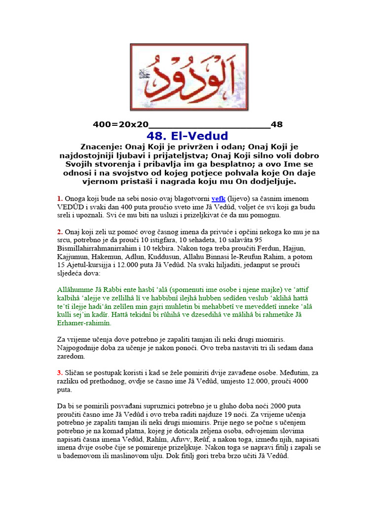 El-Vedud | PDF