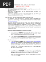 DOLE Permit Requirements Checklist | PDF