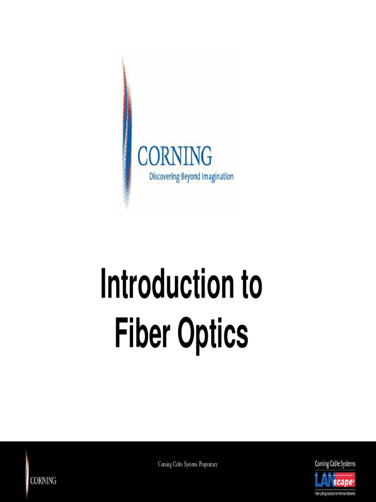 CORNING FO Basic | Download Free PDF | Optical Fiber | Attenuation