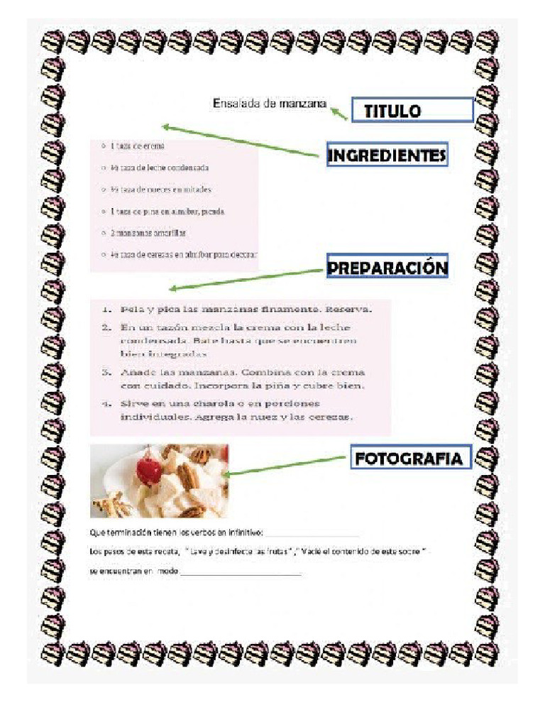 Partes Texto Instructivo | PDF
