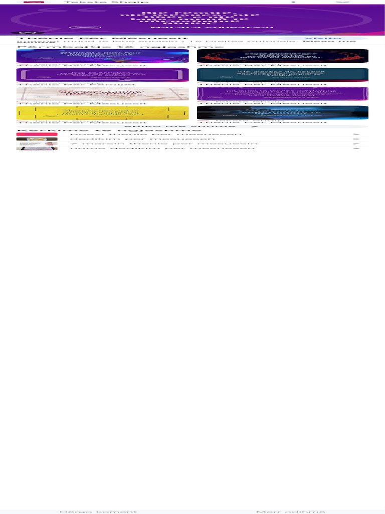 Thenie Per Mesuesin - Kërko Me Google | PDF