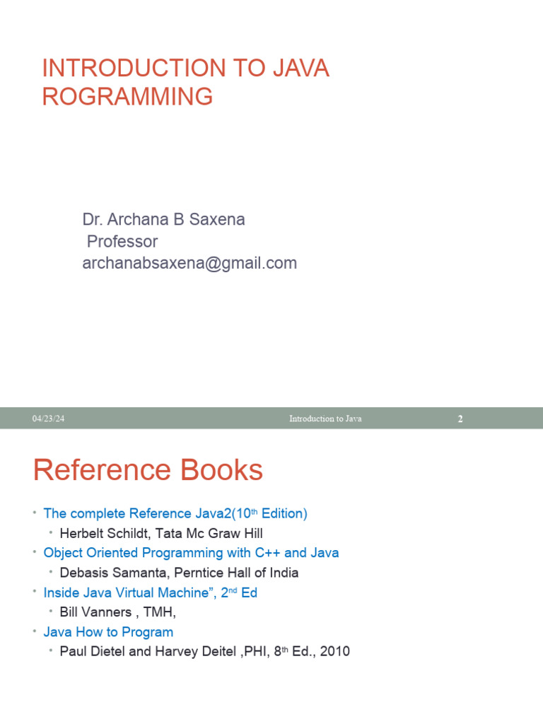Java Introduction Pdf Java Virtual Machine Java Software Platform 