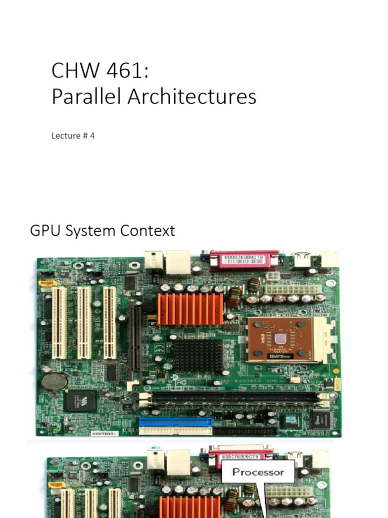 Lec 3 Pdf Central Processing Unit Parallel Computing