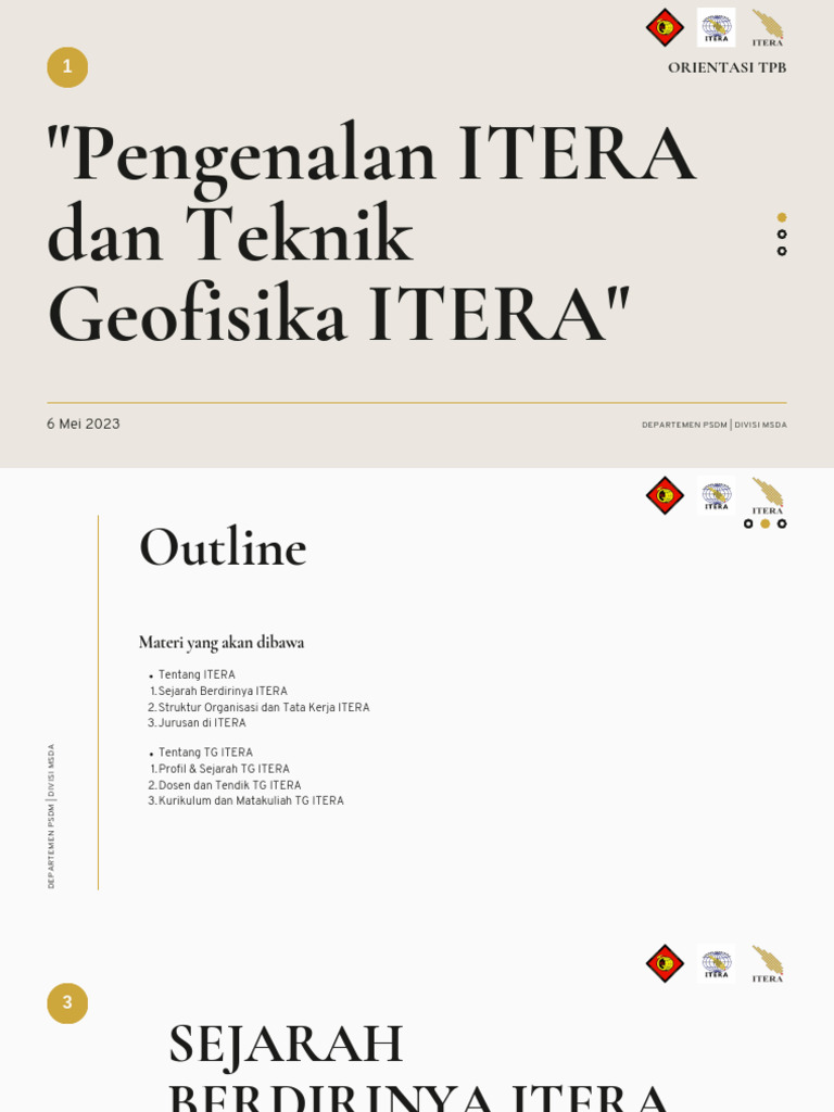 Materi Orientasi TPB | PDF