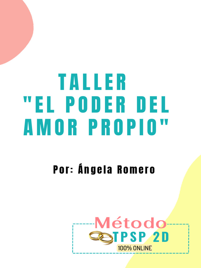 Cartilla Amor Propio | PDF | Amor | Autoestima