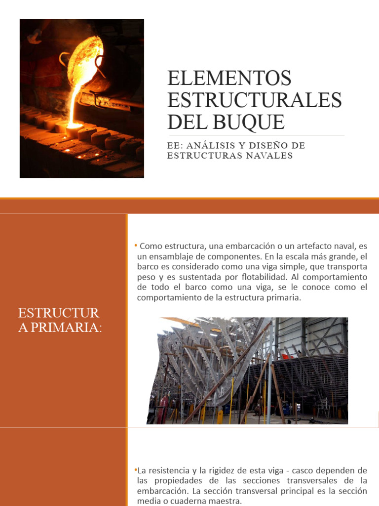 Elementos Estructurales de Un Barco | Descargar gratis PDF | Viga ...