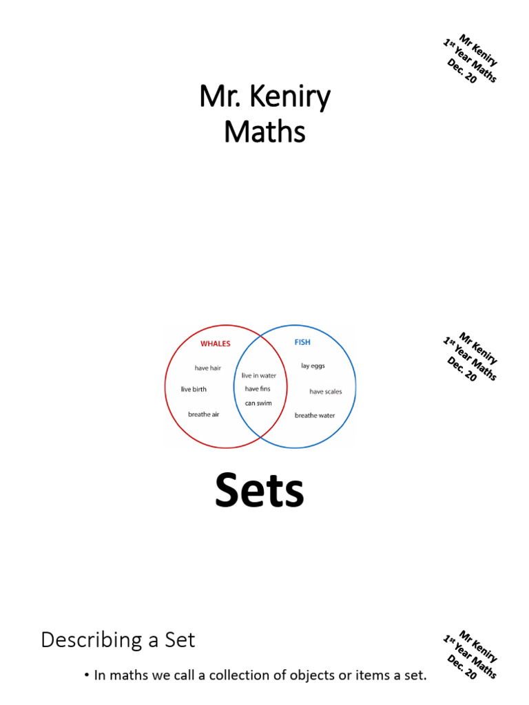 1st Year Chrismas Revision Packj | PDF | Set (Mathematics) | Ratio