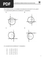 Practica Matematicas BXM 2025 | PDF | Tangente | Geometría Elemental