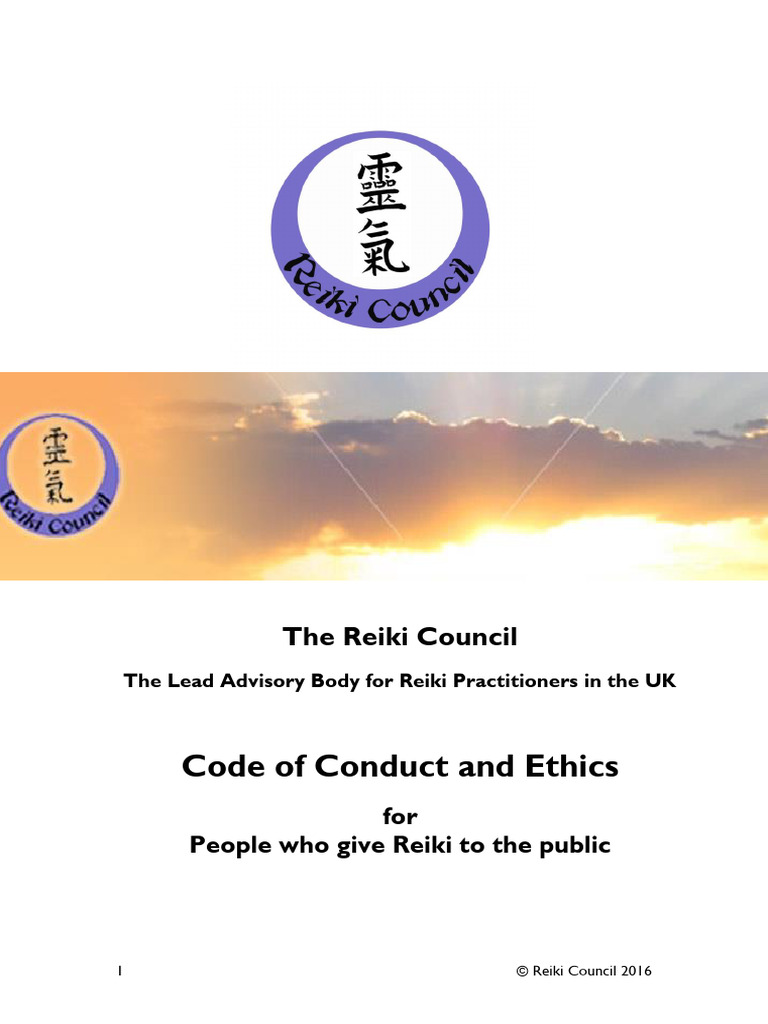 Reiki Practitioners' Ethics Guide | PDF | Informed Consent ...