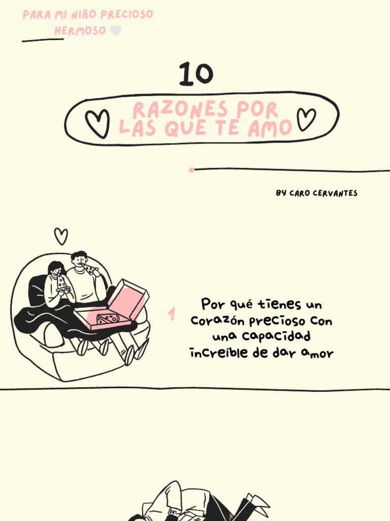 10 razones para amarte a ti, precioso | PDF | Relaciones personales ...