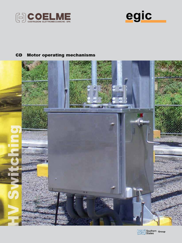 CD Motor Operating Mechanisms: Costruzioni Elettromeccaniche - Spa ...