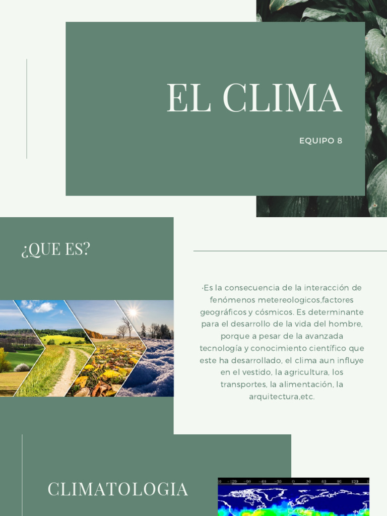 El Clima | PDF | Clima | Herida
