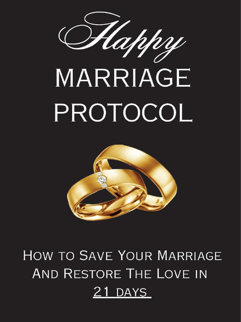 Happy Marriage Protocol ES New | PDF | Amor | Matrimonio