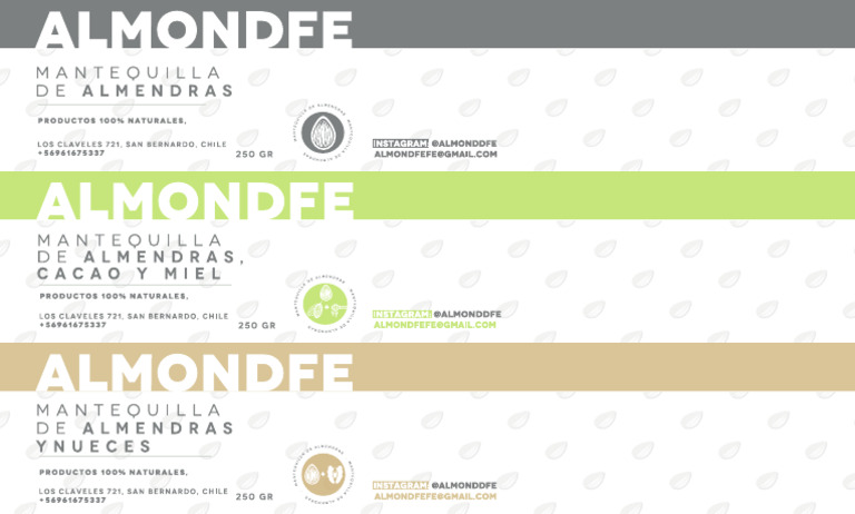 Etiqueta 1 250g 5 Tipos | PDF