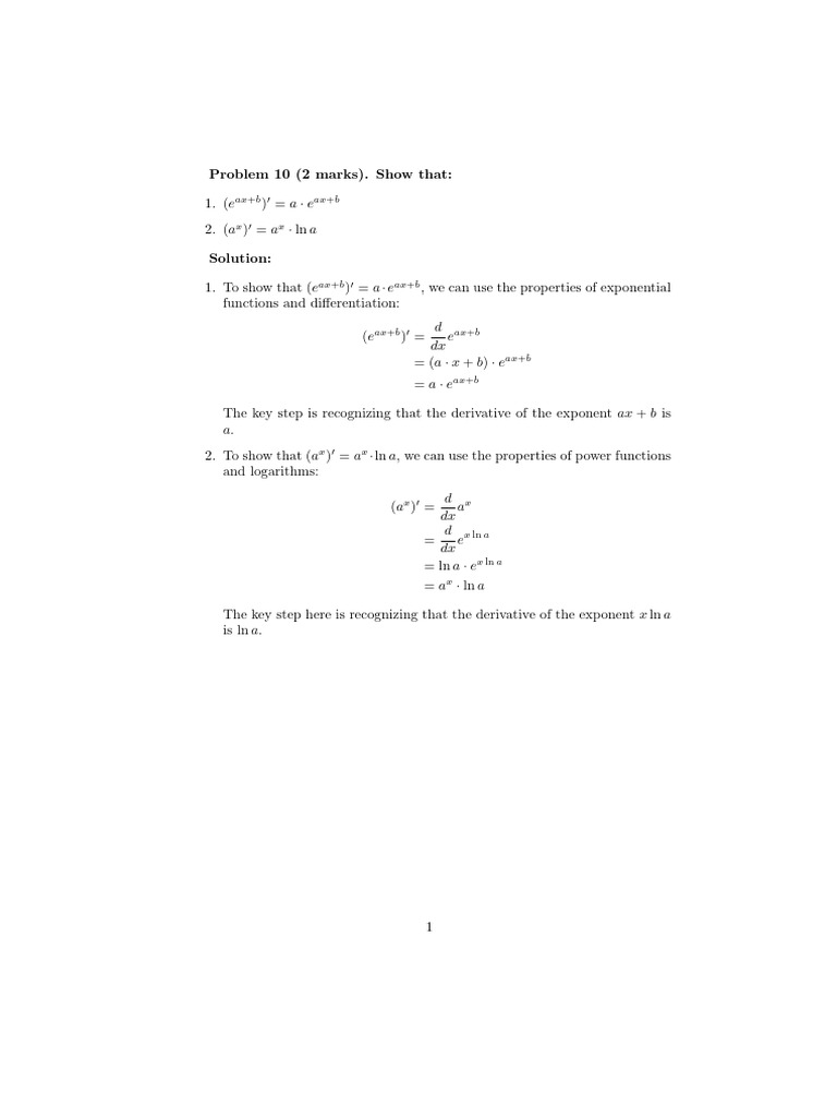 Calculus Derivative Proofs | PDF