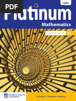 Grade 11 Mathematics Textbook | PDF