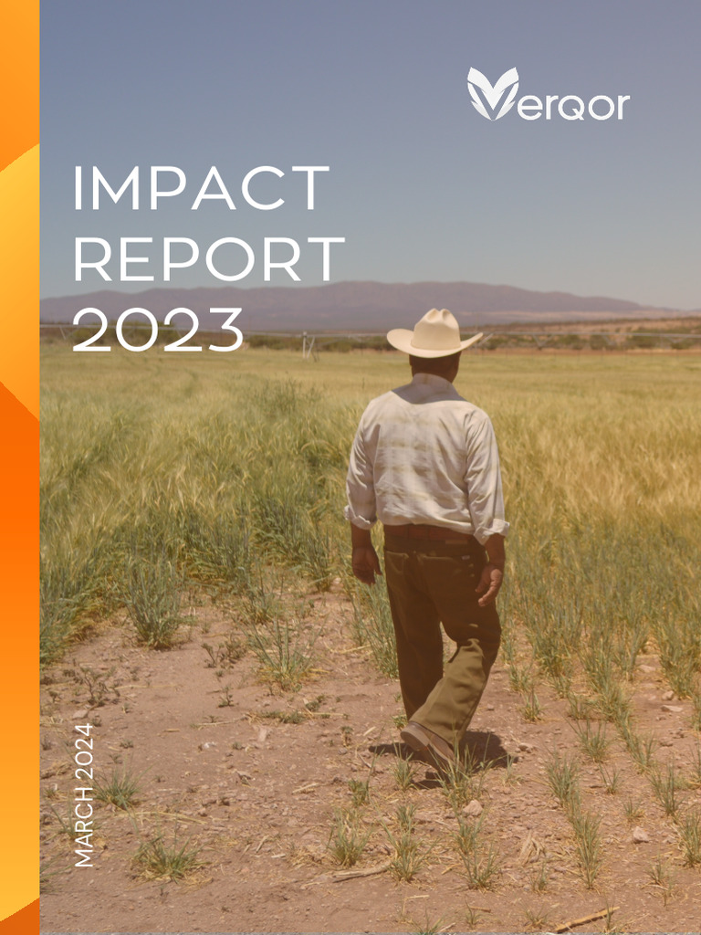 Verqor ImpactReport2023 | PDF | Crop Rotation | Agriculture